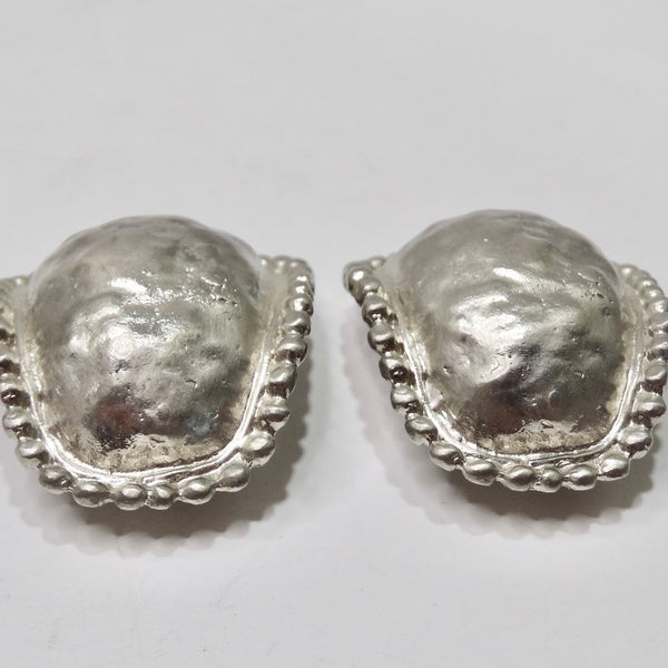 Les Bernard Silver Stud Earrings – Vintage by Misty