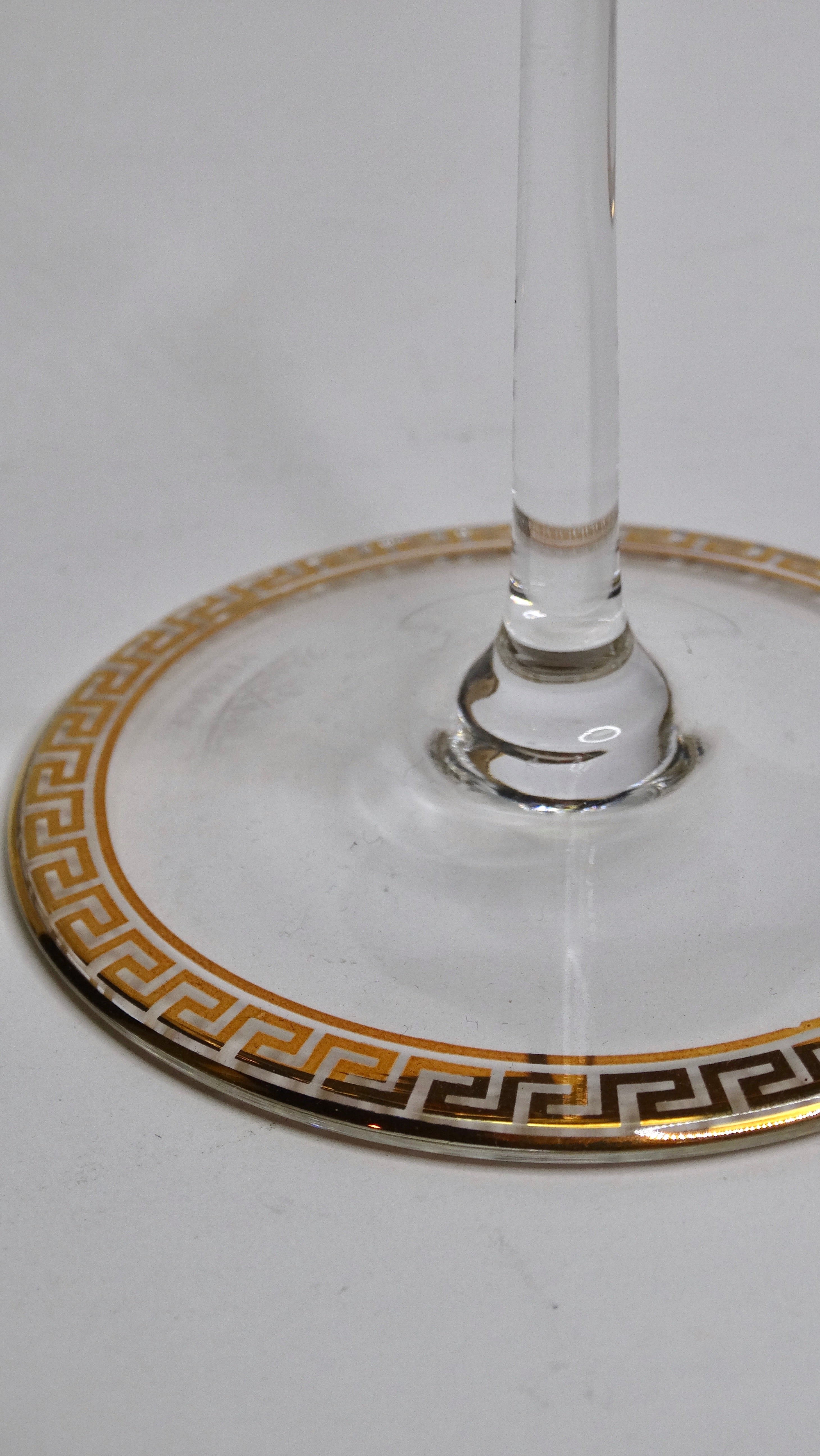 Versace Lumiére Set of 2 Red Wine Goblet – Vintage by Misty