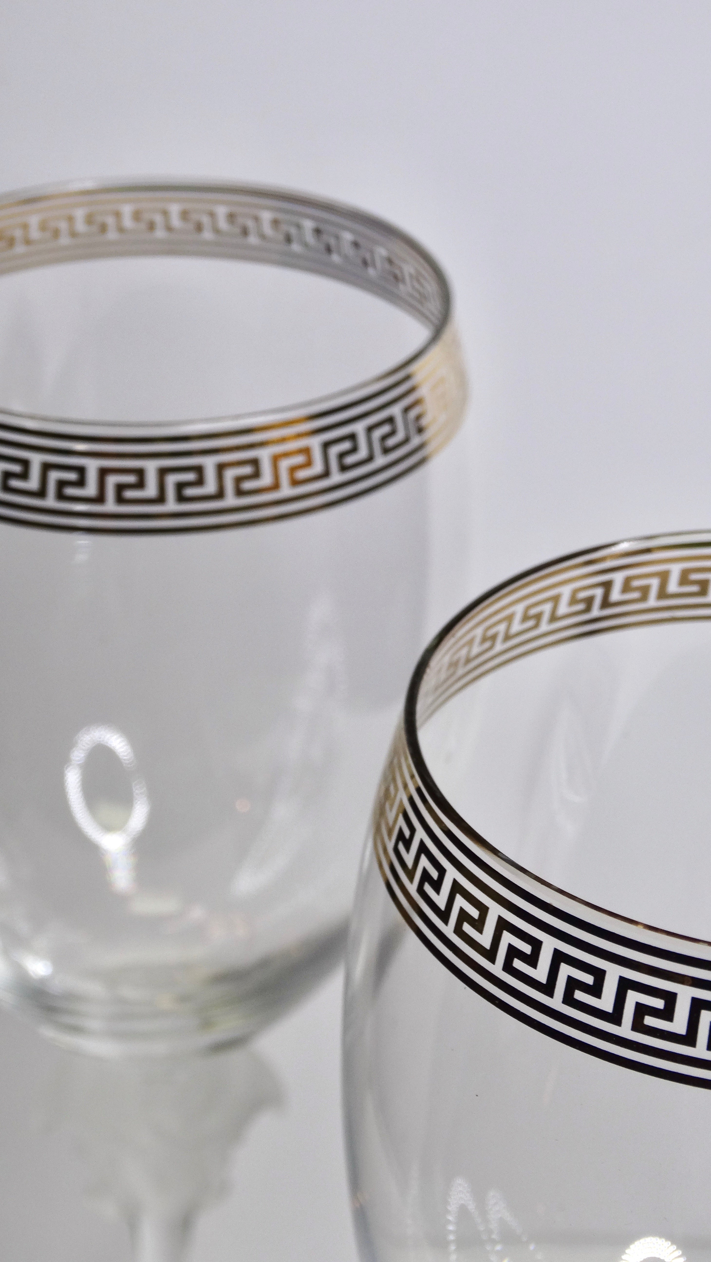 Versace Lumiére Set of 2 Red Wine Goblet – Vintage by Misty